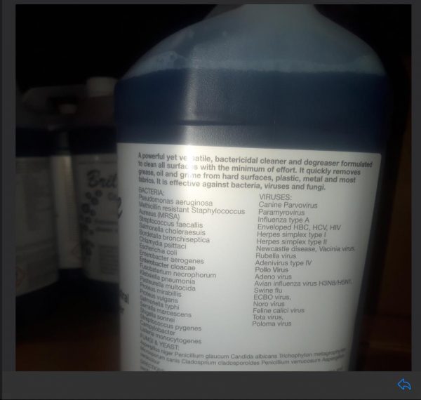 Buy Brill Blue Concentrate | Quality Products Supplier in Cork, Ireland